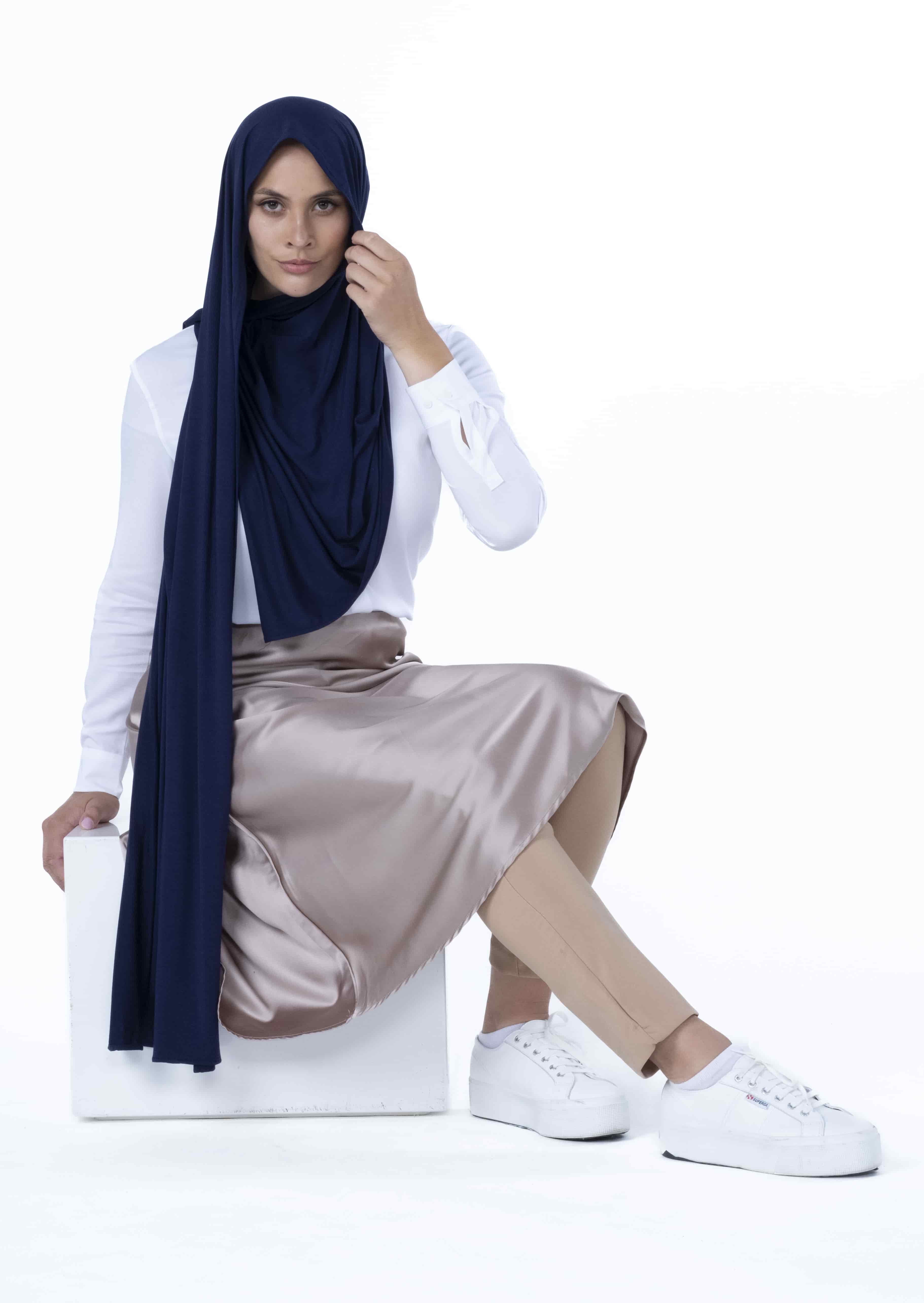 The Blue Hijab Collection: Serene, Bold & Beautiful – Hijab Elegance
